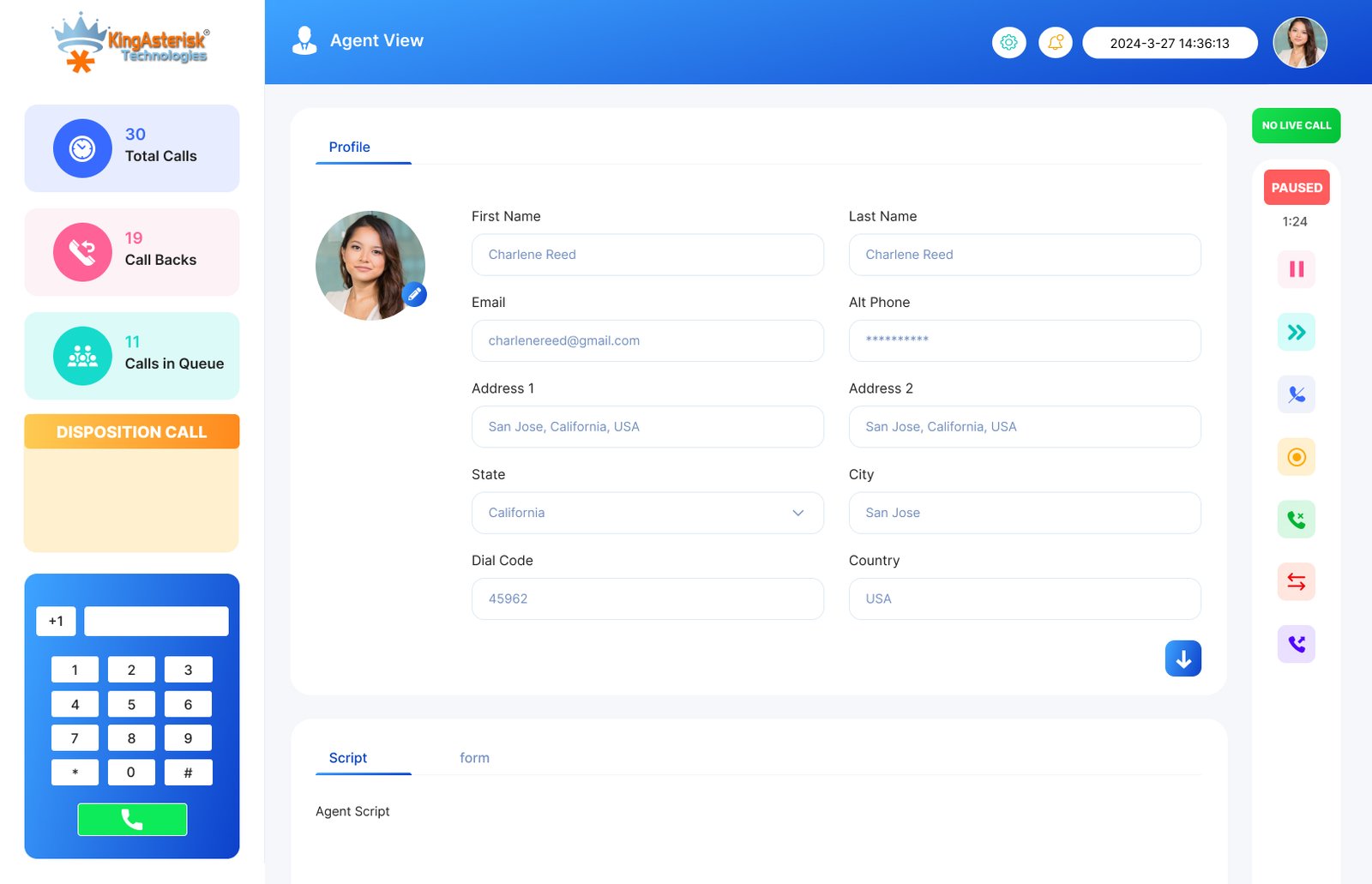 Best White-Label VICIDial Custom Theme 2024 | KingAsterisk