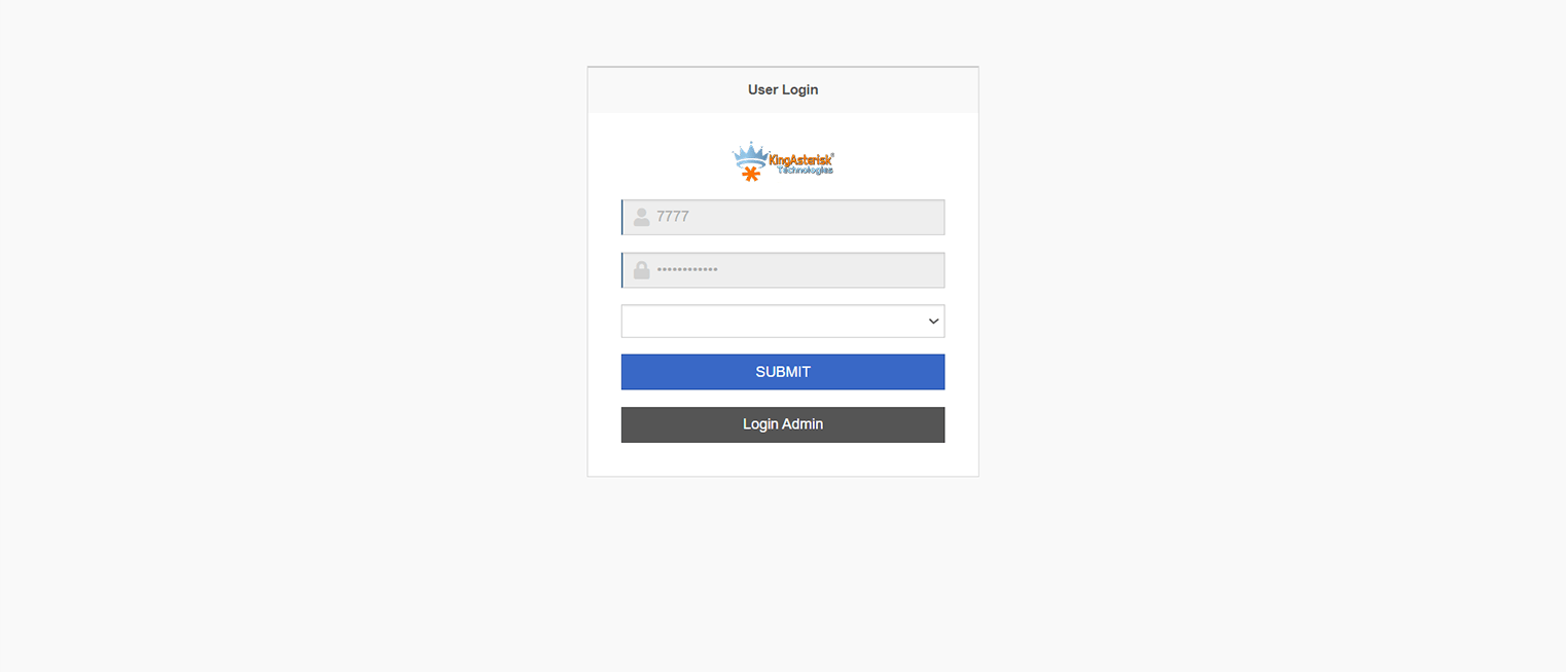 Custom VICIdial Agent & Admin Login UI Screens (2026)