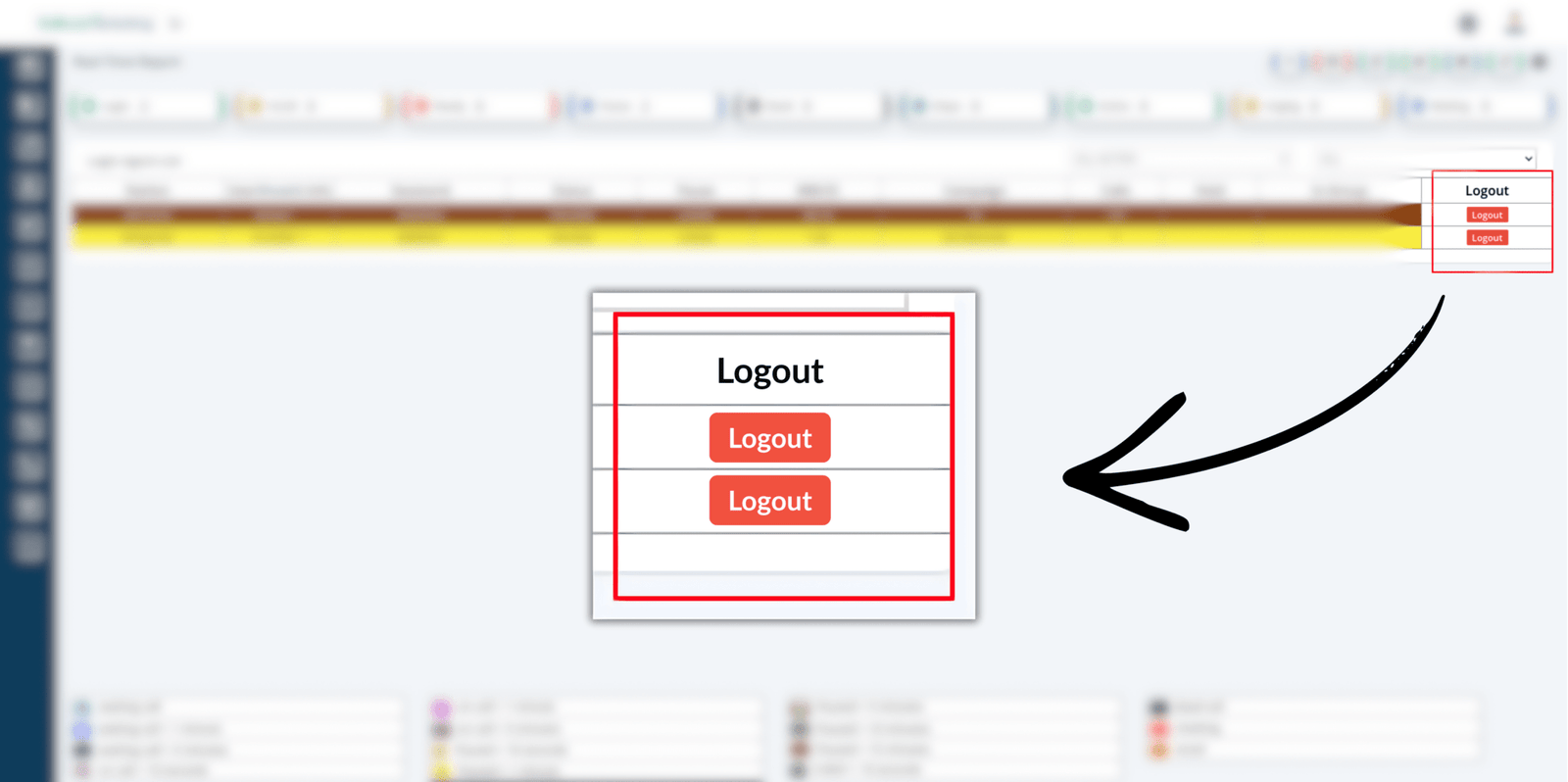 VICIdial Agent Logout Option in Realtime Report | 2026