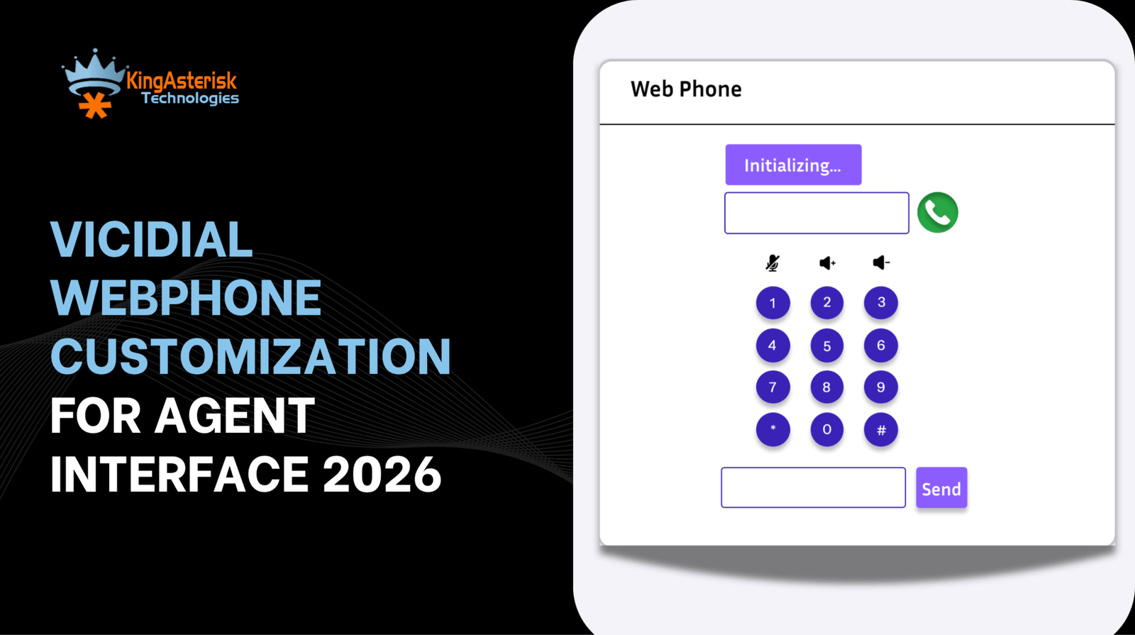 VICIdial Webphone Customization with Logo & Agent Interface
